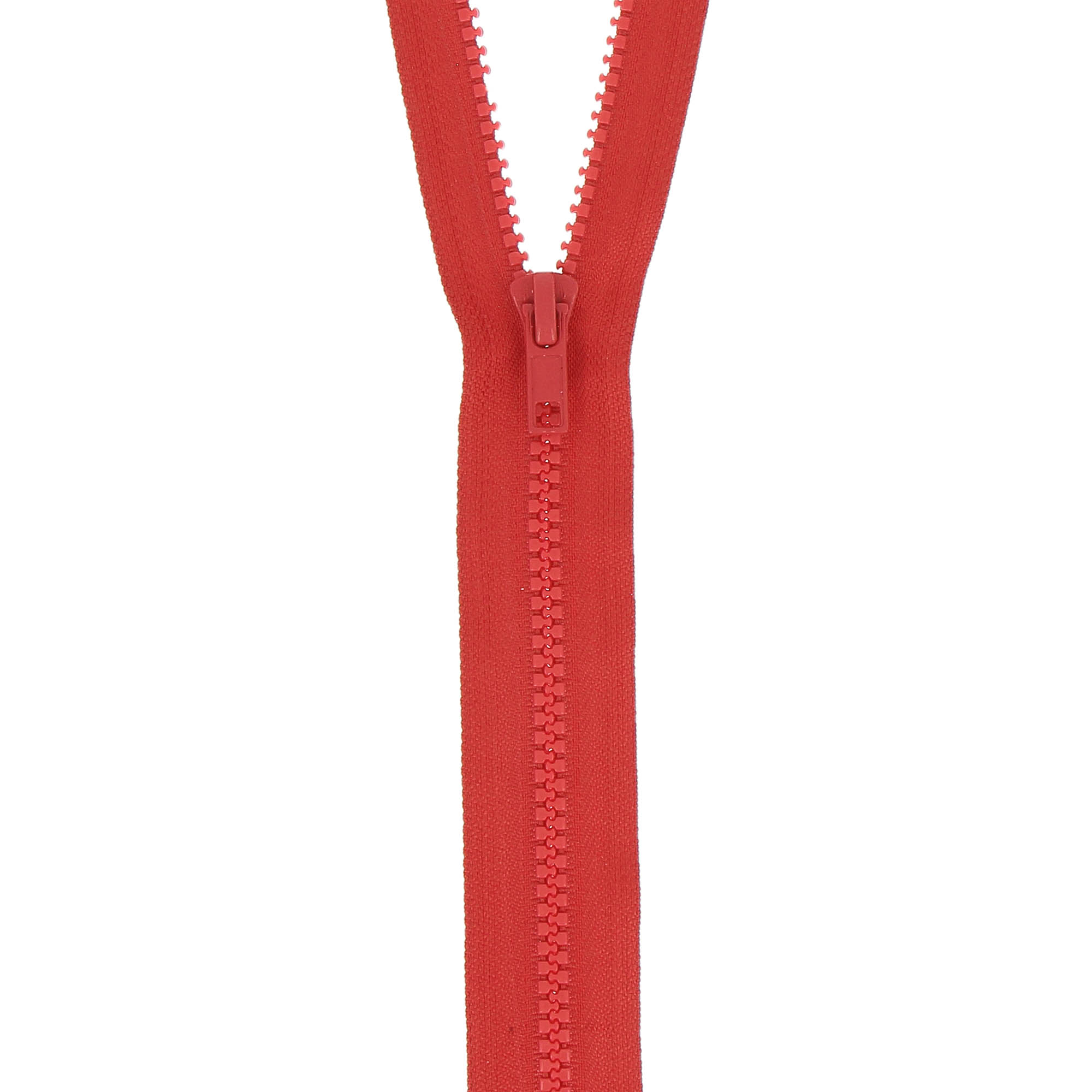Chunky Open End Zip: 35cm: Red - Milward Zips - Groves and Banks
