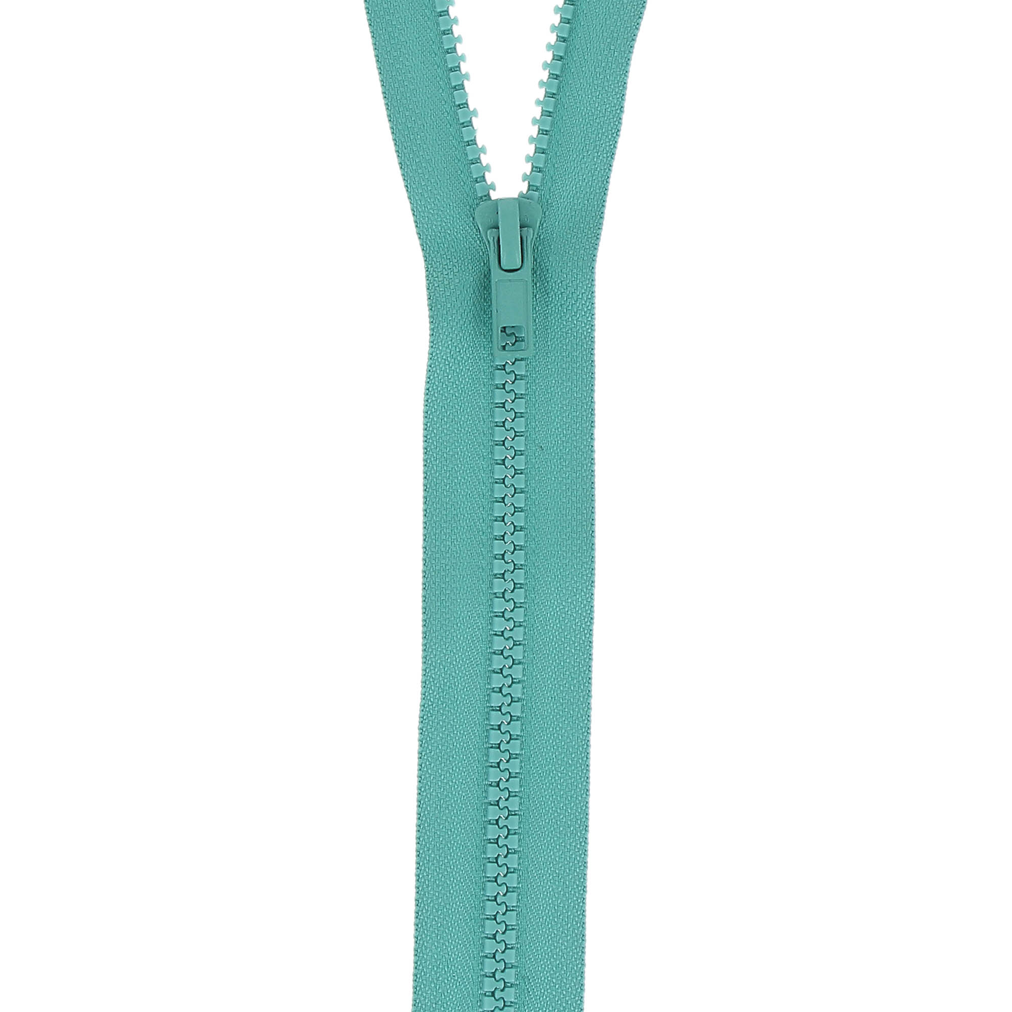 Chunky Open End Zip: 50cm: Jade - Milward Zips - Groves and Banks