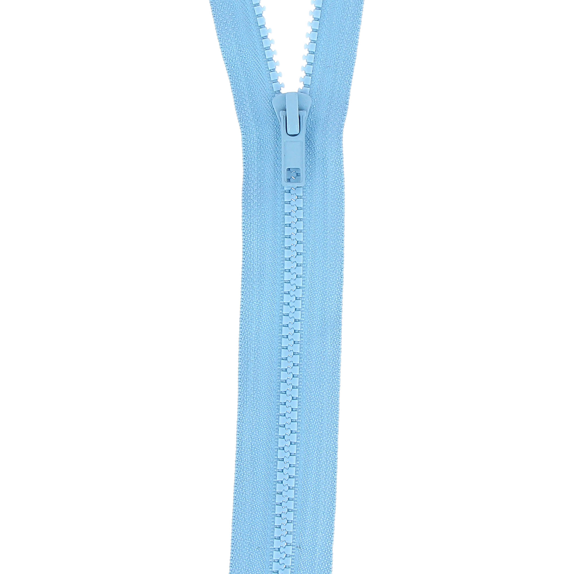 Chunky Open End Zip: 75cm: Sky - Milward Zips - Groves and Banks