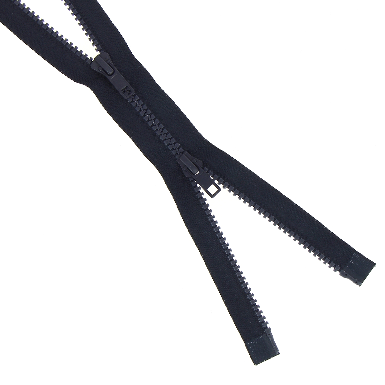 Chunky Open End 2 Way Zip: 200cm: Dark Navy - Milward Zips - Groves and ...
