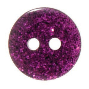 Buttons: Shiny Glitter: 12mm: Pink - Trimits Loose Buttons - Groves and ...