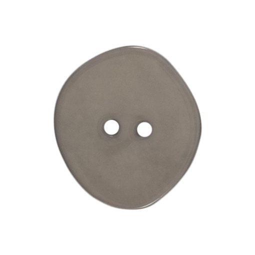 Button: 22mm: Stone Effect: 2 Hole: Light Grey - Trimits Loose Buttons ...