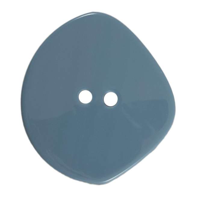 Button: 38mm: Oval: 2 Hole: Slate - Trimits Loose Buttons - Groves and ...