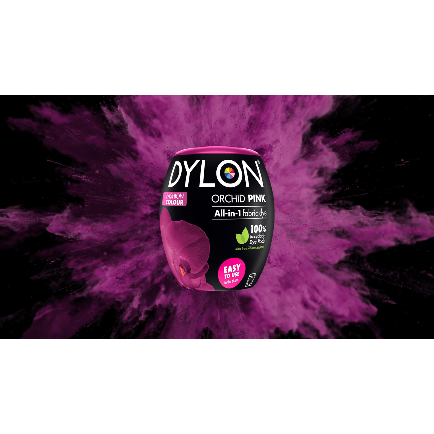 Machine Dye: Pod: Colour of the Year 2023: Orchid Pink - Dylon - Groves ...