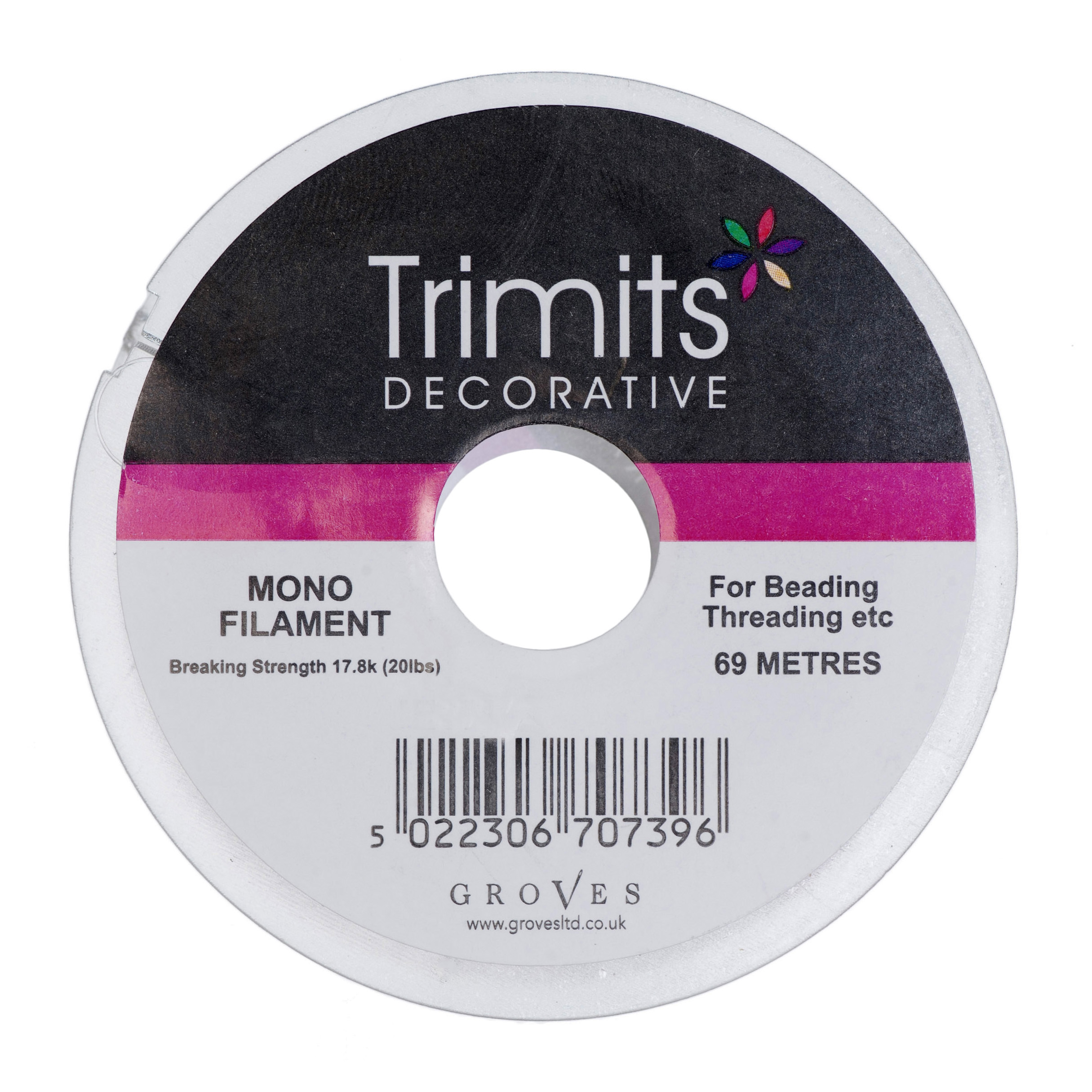 Monofilament: 5 Packs of 69m - Trimits - Groves and Banks