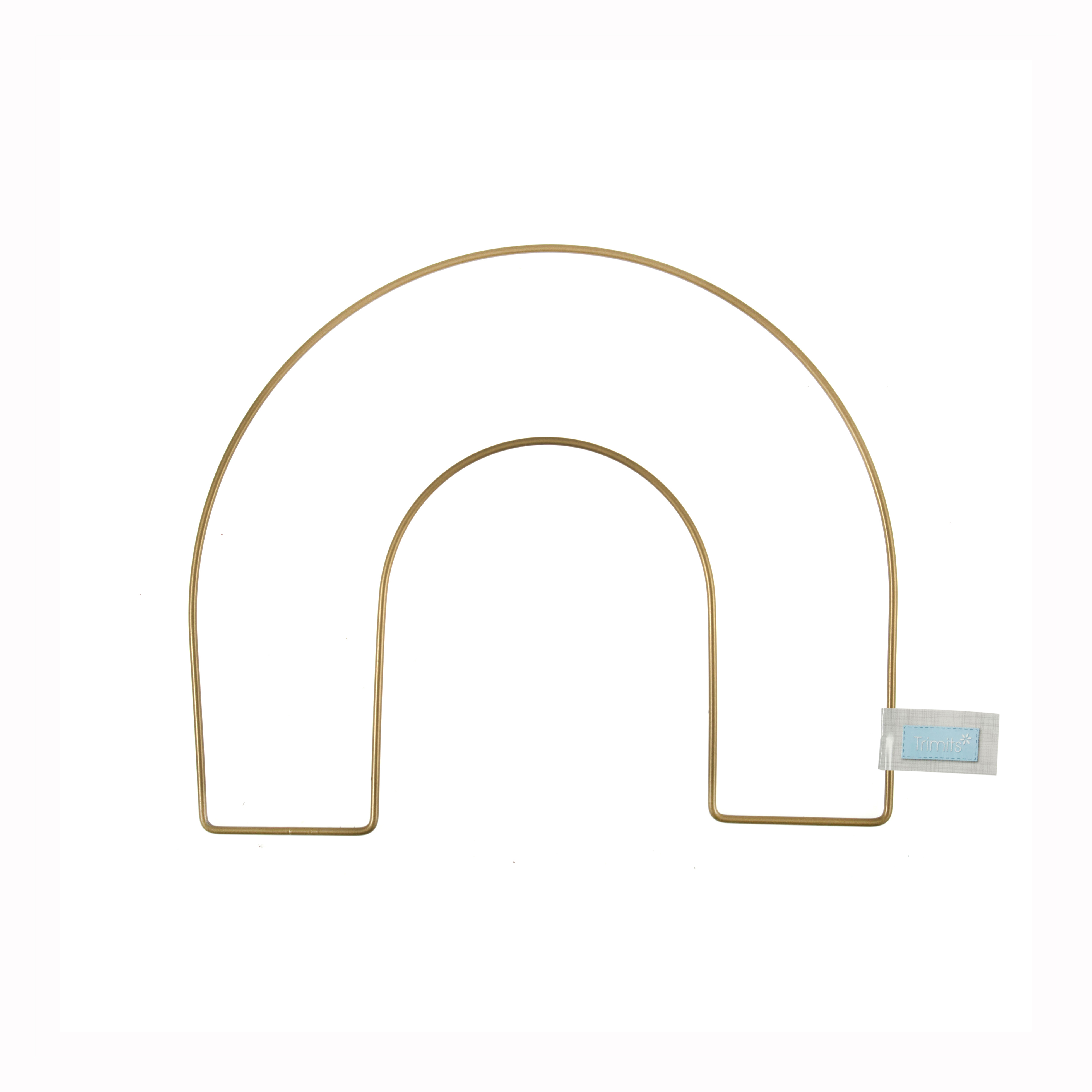 Craft Hoops: Metal: Rainbow: 20cm: 5 Pieces: Gold - Trimits - Groves ...