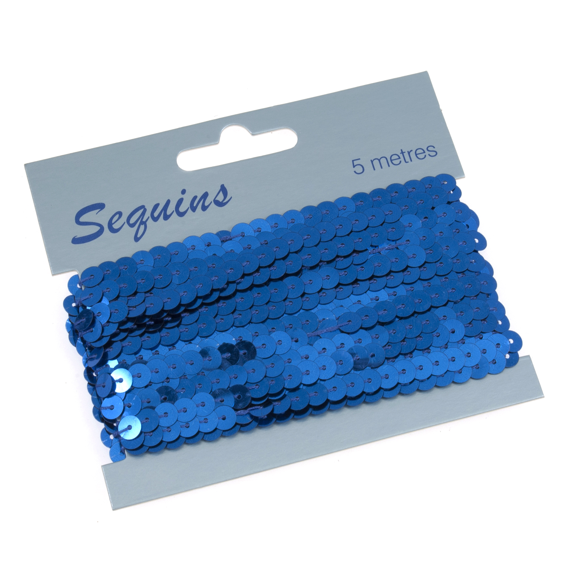 Trim: Sequin: Strung: 5m x 6mm: Royal - Trimits - Craft for Occasions ...