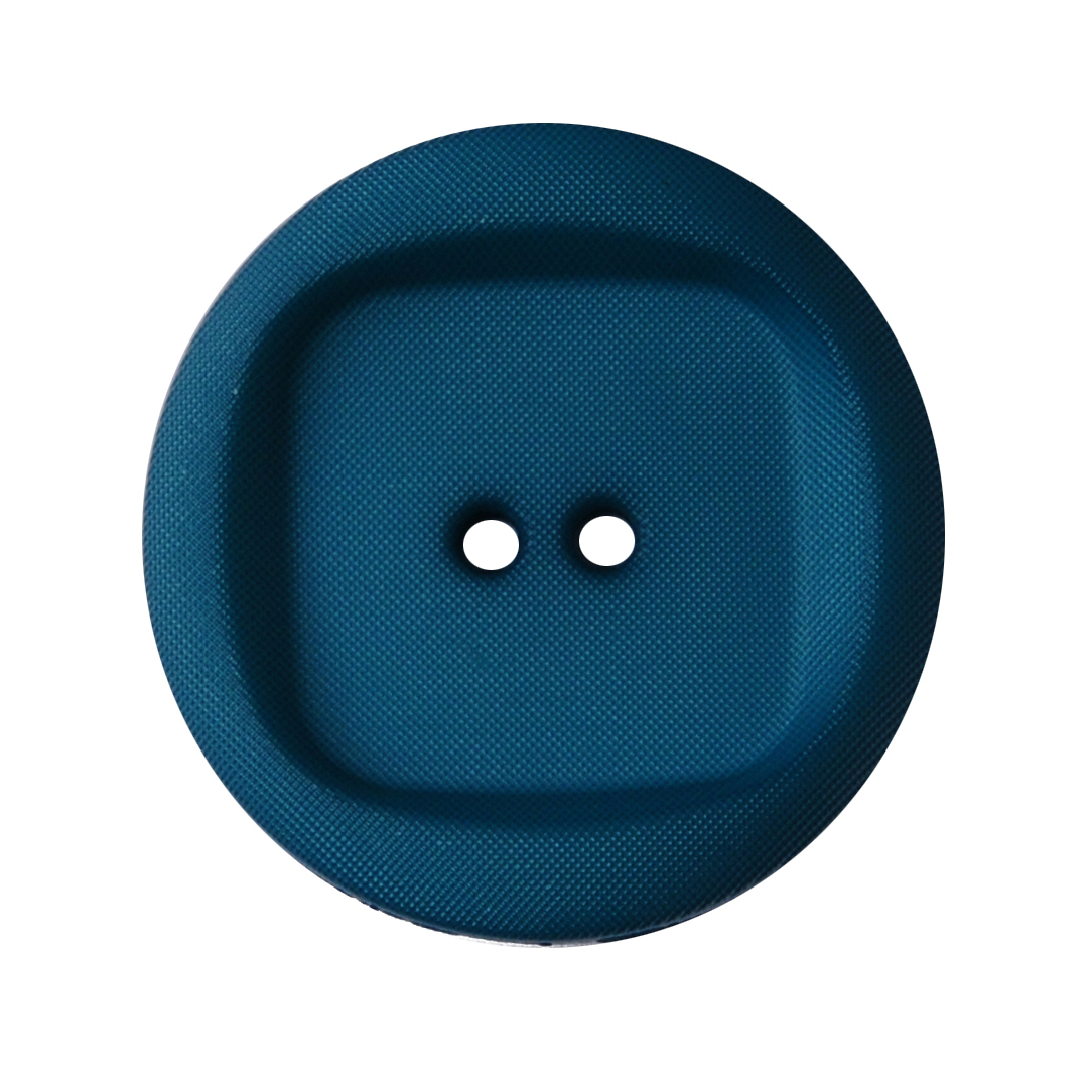 Buttons: Wavy with Square Insert: 28mm: Dark Teal - Trimits Loose ...