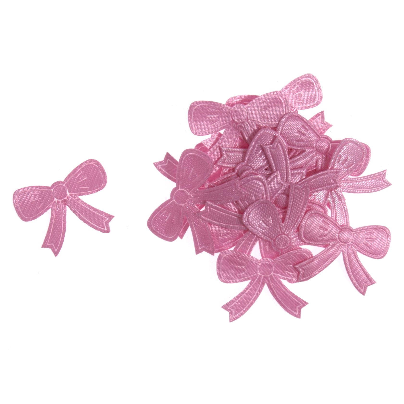 Bows: Pink: Pack of 70 - Trimits - Craft for Occasions - Groves and Banks