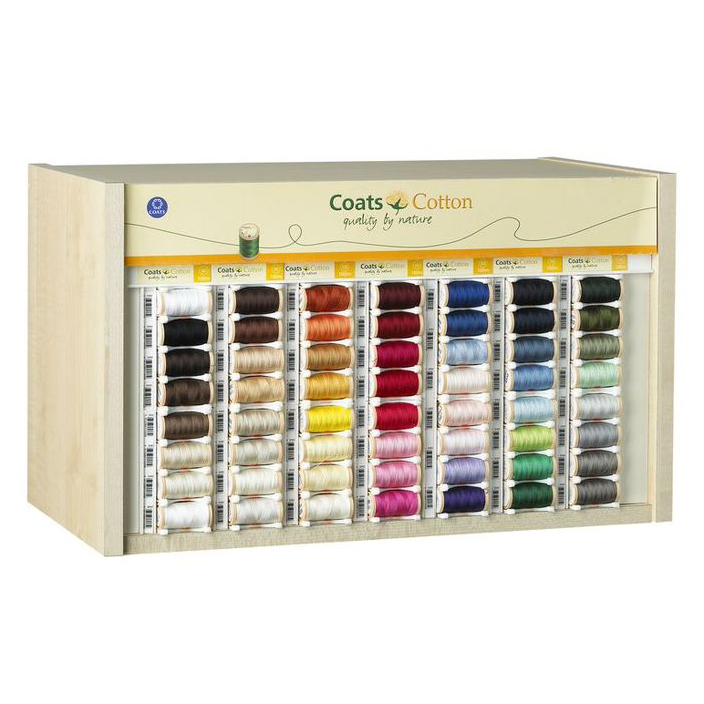 Coimbra: Cotton Thread Counter or Top Box: 3 Fill: Maple - Mez - Coats ...