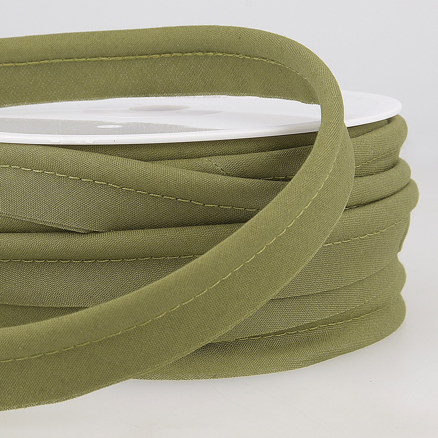 Trim: Piping: Flanged: 15m x 5mm: Olive Green - Stephanoise - Groves ...