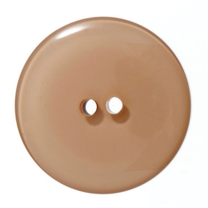 Buttons: Glossy: Coloured: 28mm: Beige - Trimits Loose Buttons - Groves ...