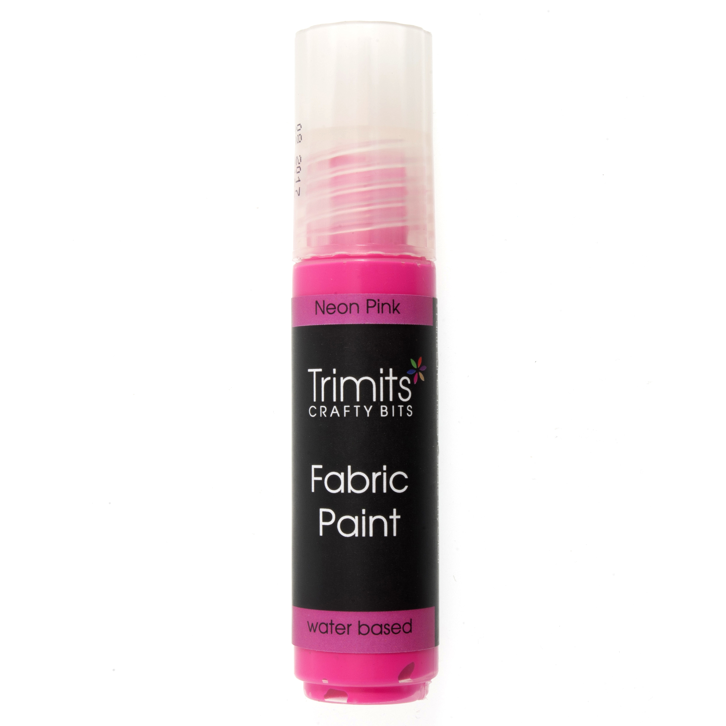 Fabric Paint: Pen: 20ml: Neon Pink - Trimits - Groves and Banks