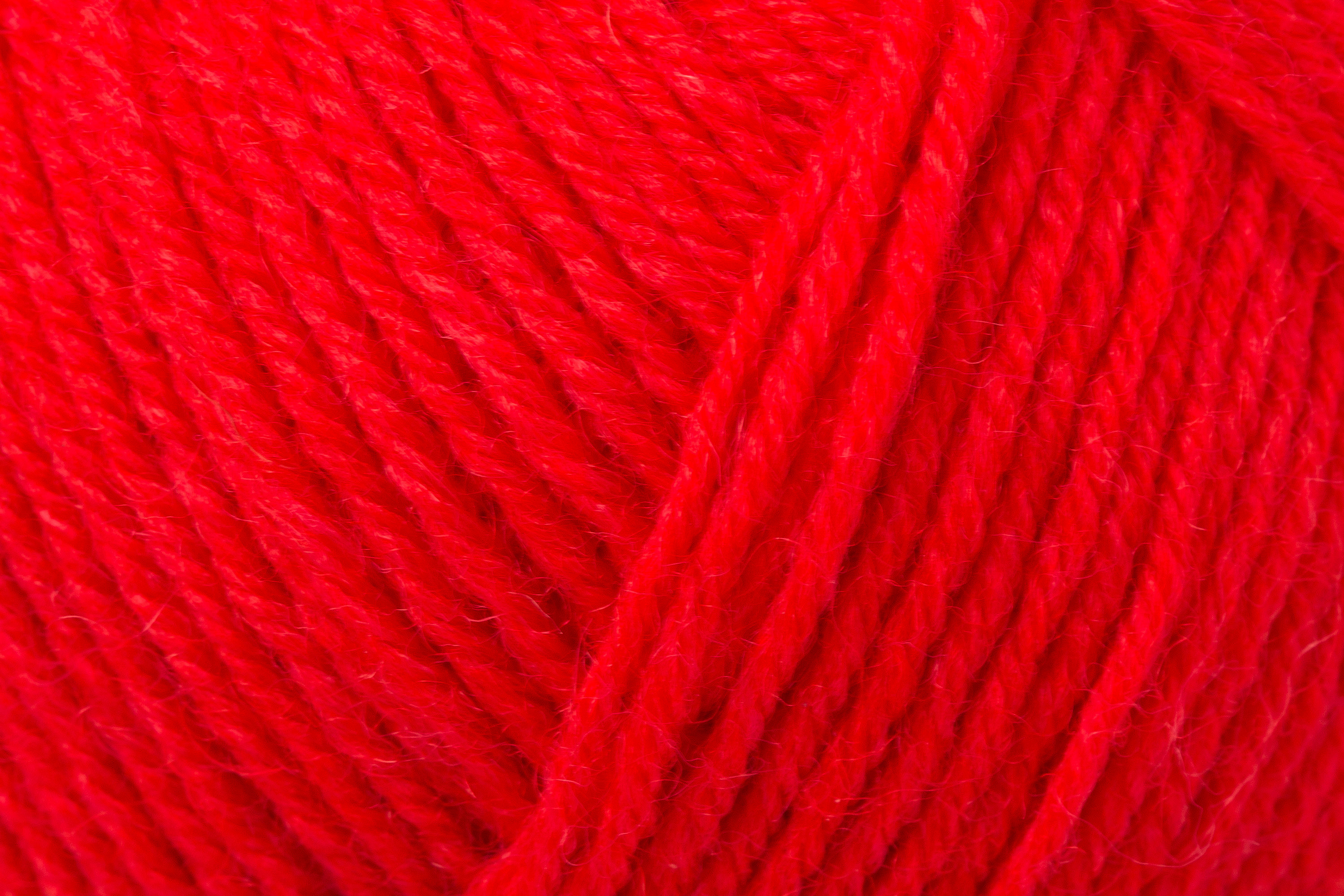Knitting Yarn: Uni: 4 Ply: 10 x 50g: Red - Regia - Groves and Banks