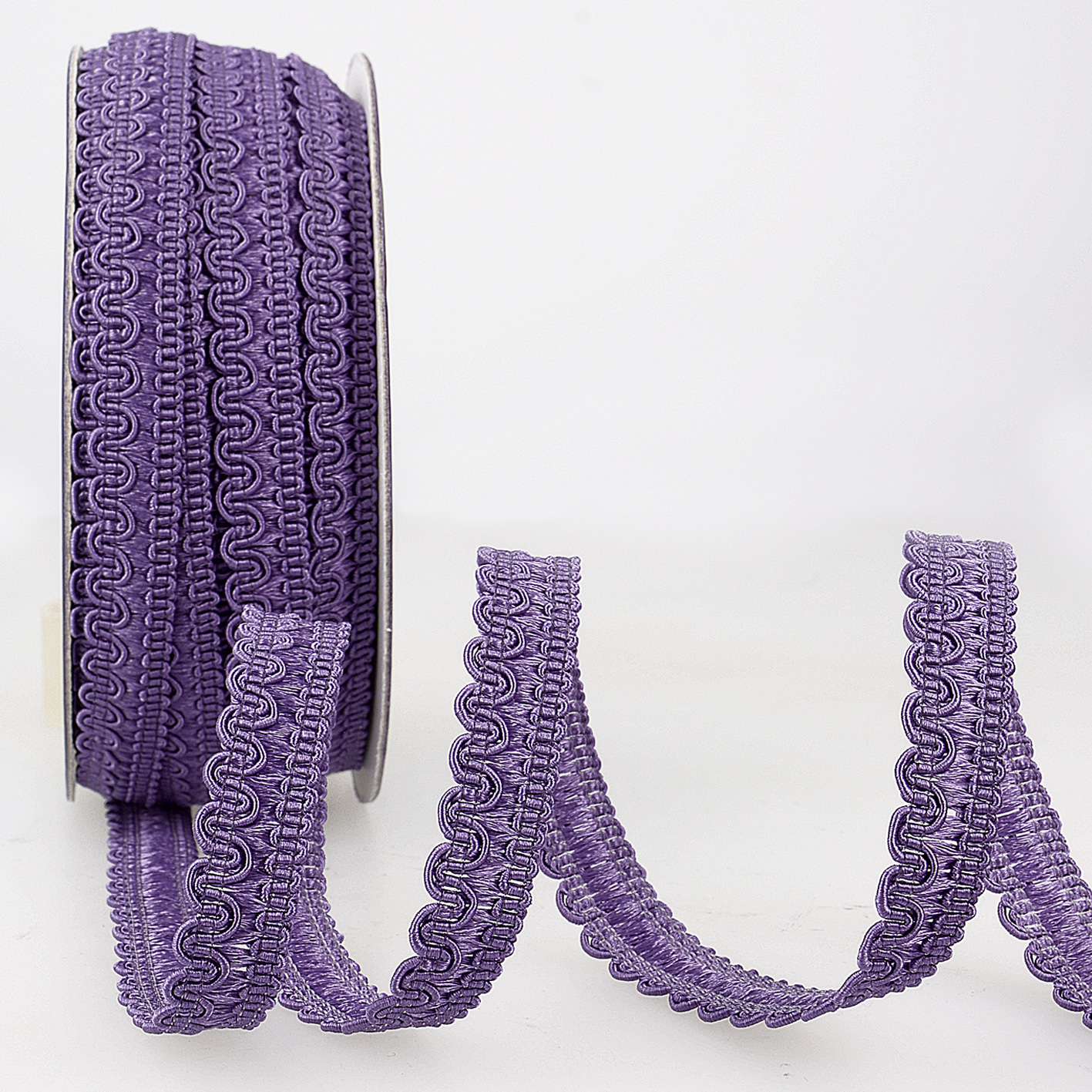Trim: Braid: Rayon: 25m x 11mm: Violet - Stephanoise - Groves and Banks