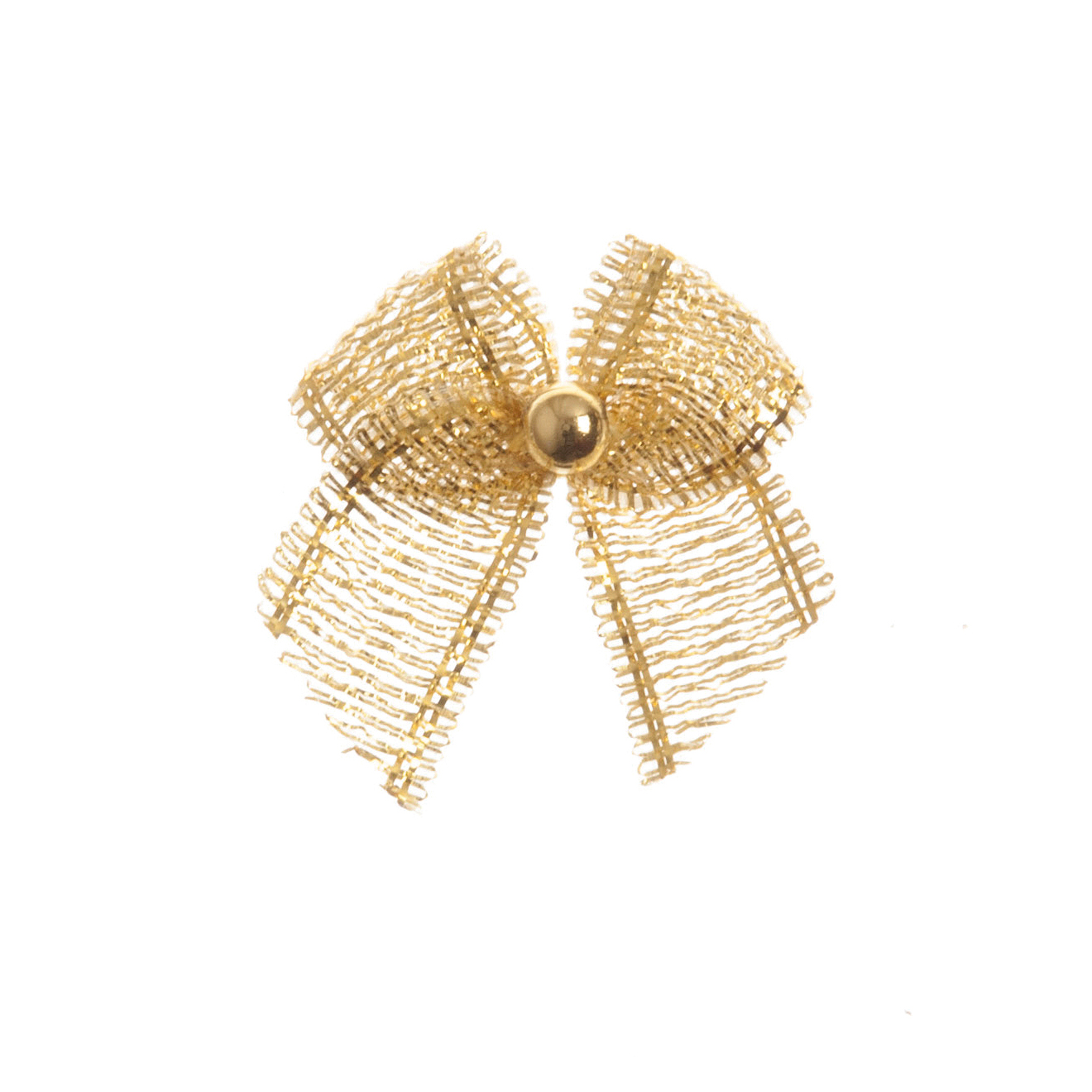 Bow with Pearl: 9.5mm: Gold - Groves - Groves and Banks