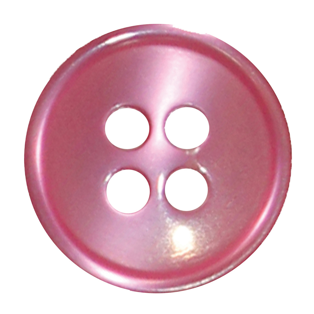 Buttons: 4-Hole: 13mm: Fuchsia - Trimits Loose Buttons - Groves and Banks
