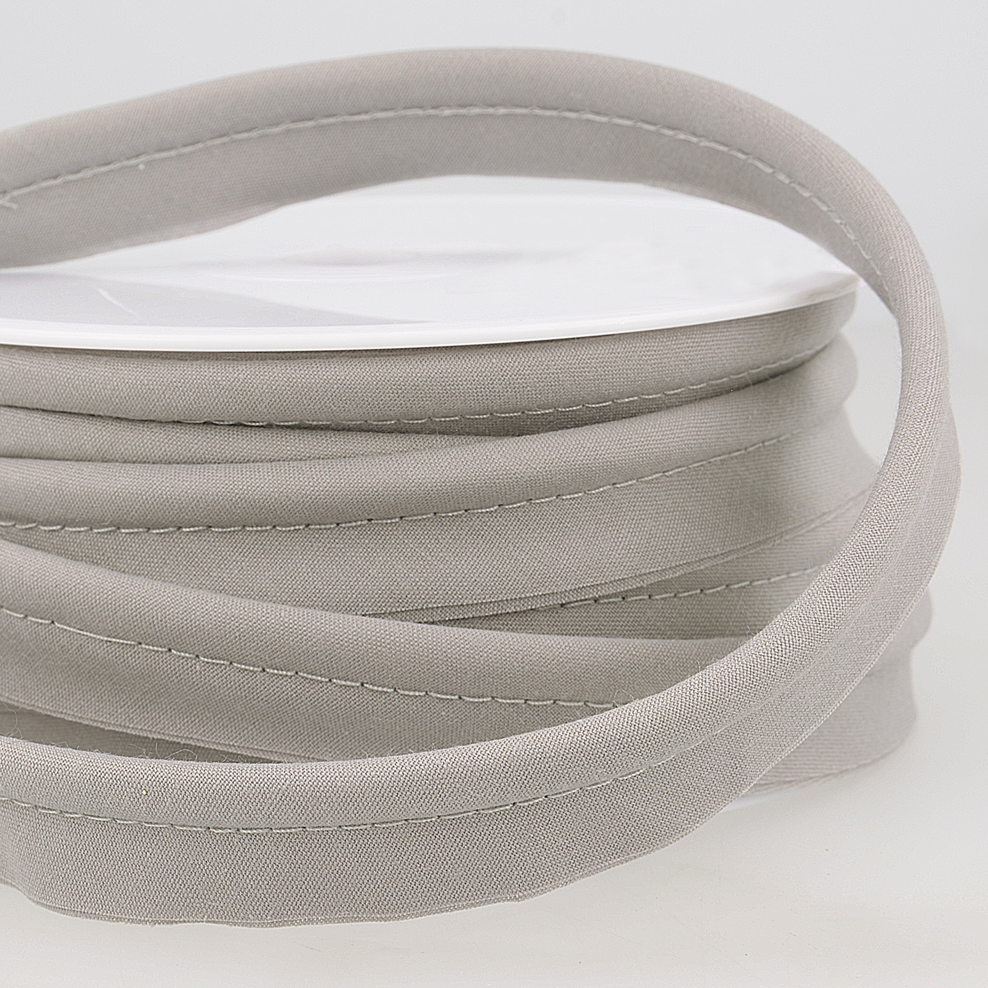 Trim: Piping: Flanged: 15m x 5mm: Mid Grey - Stephanoise - Groves and Banks