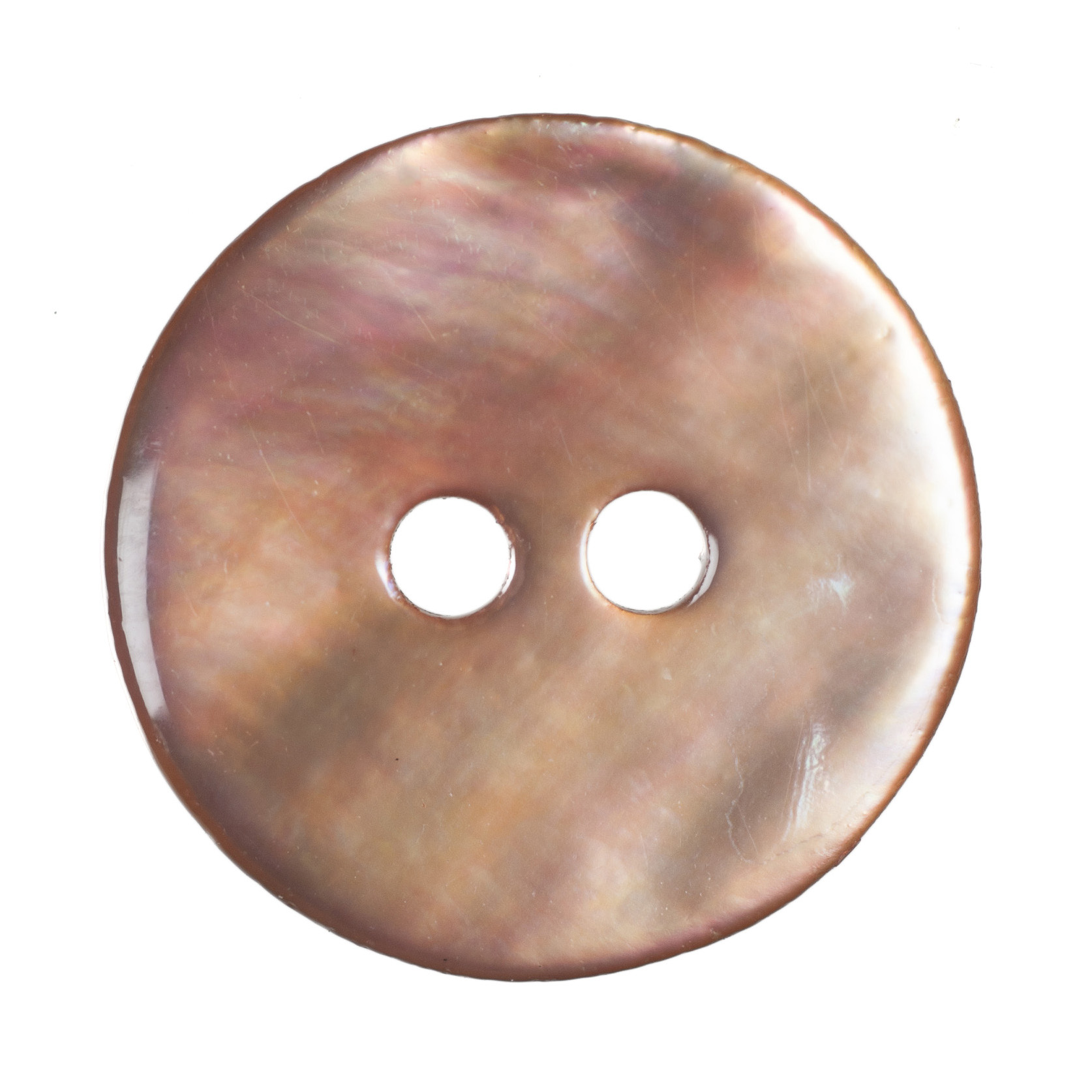 Button: Dyed Agoya Shell: 12mm: Light Pink - Trimits Loose Buttons ...