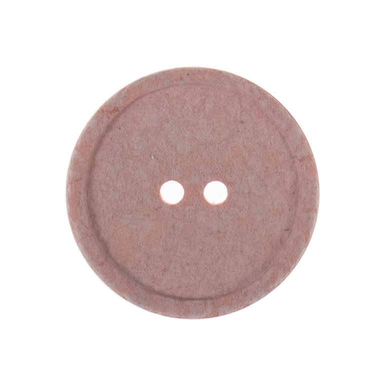 Button: Eco-Conscious: Recycled Cotton: 2 Hole: 20mm: Light Pink ...