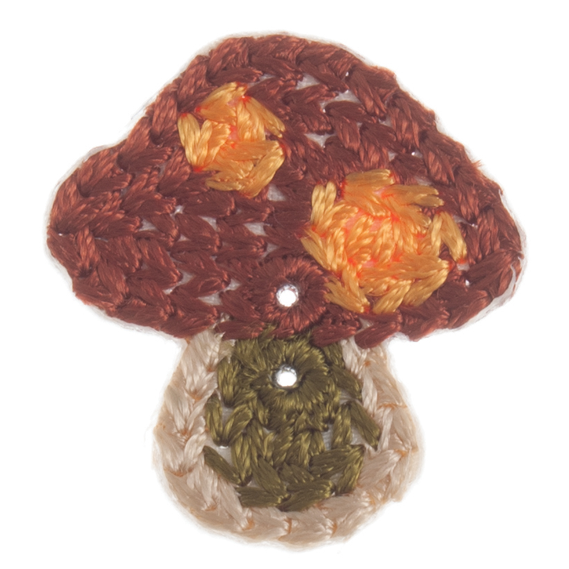 Buttons: Woodland Toadstool: 22mm: Multi - Trimits Loose Buttons ...