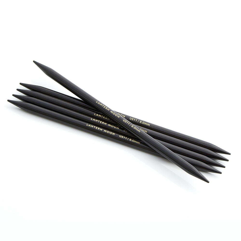 Knitting Pins: Double-Ended: Set of 5: 20cm x 3mm - Lantern Moon ...