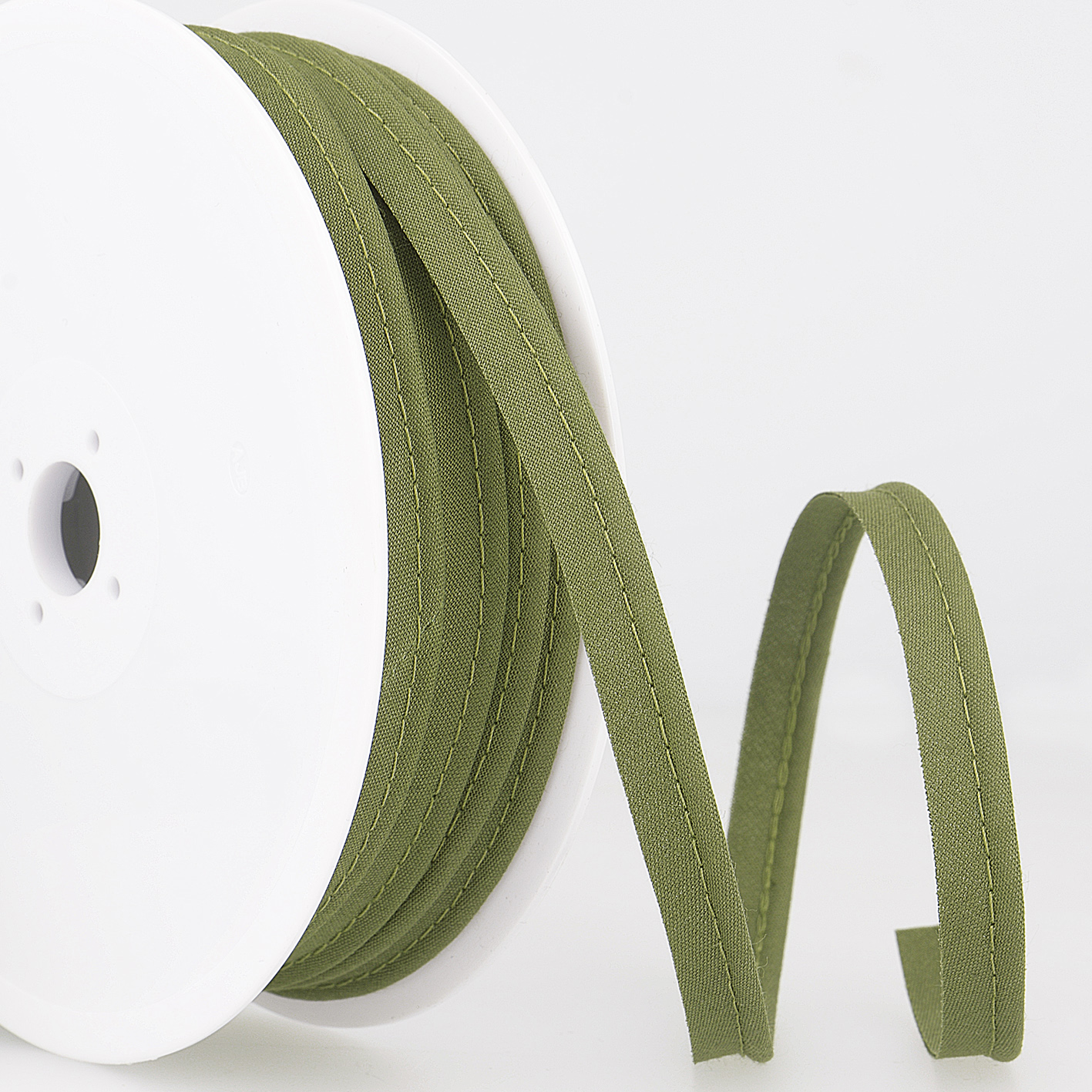 Trim: Piping: Flanged: 25m x 2mm: Olive Green - Stephanoise - Groves ...