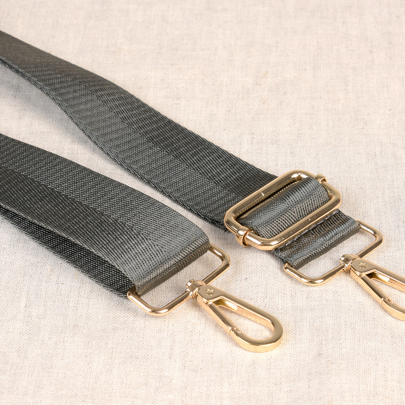 Shoulder Strap: Two-Tone: 140cm x 40mm: Grey - Stephanoise - Groves and ...