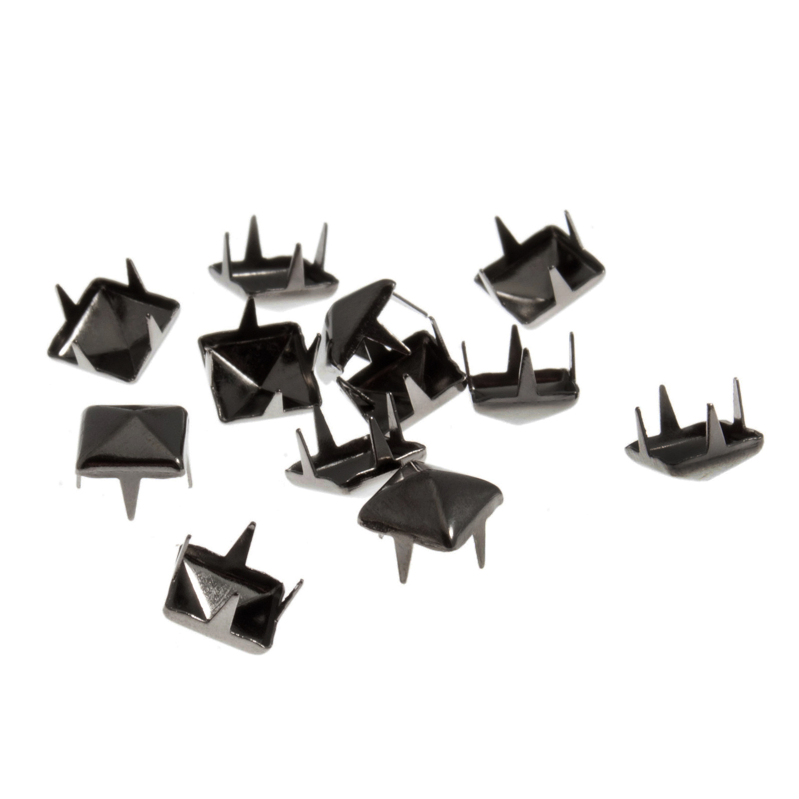 Trim: Studs: Claw: Pyramid: Gunmetal: 7 x 7mm: 50 Pack - Trimits ...