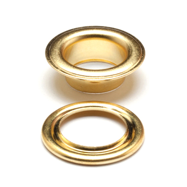 Eyelets Starter Kit: 10.5mm: Gold: (F): 15 Pieces - Hemline - Groves ...