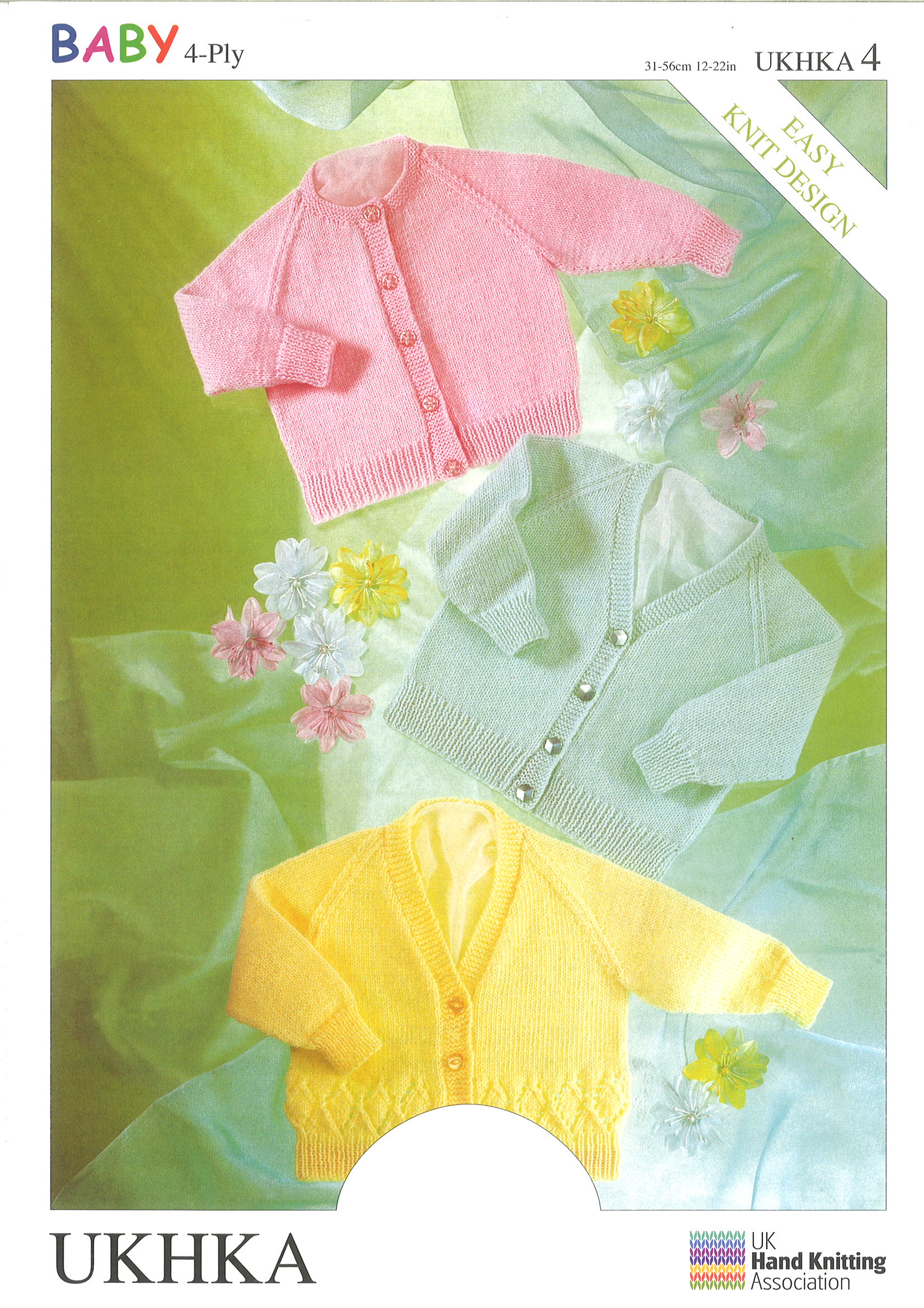 Pattern: 4 Ply: Cardigans - UK Hand Knitting Association - Groves and Banks