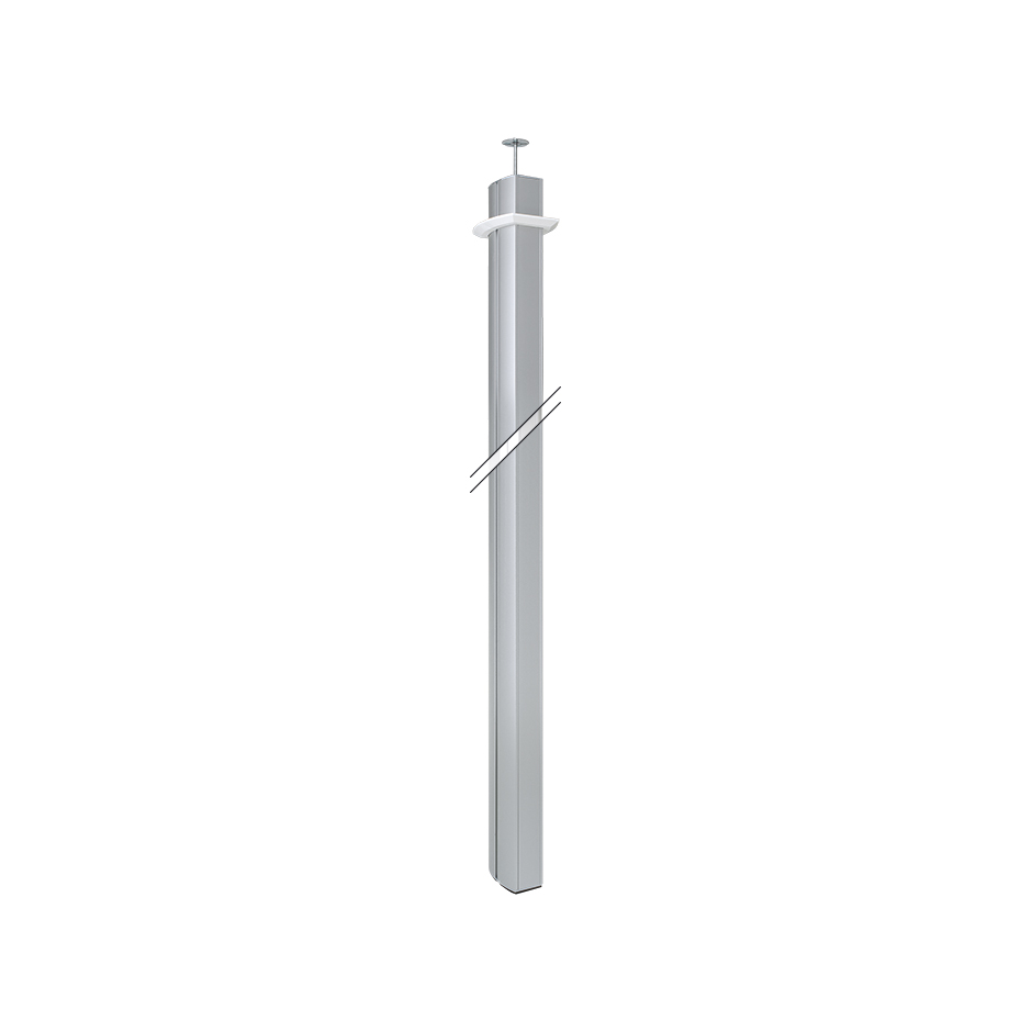 Colonne en aluminium ovale à 2 faces de 3 mètres de long Simon K45 | SIMON