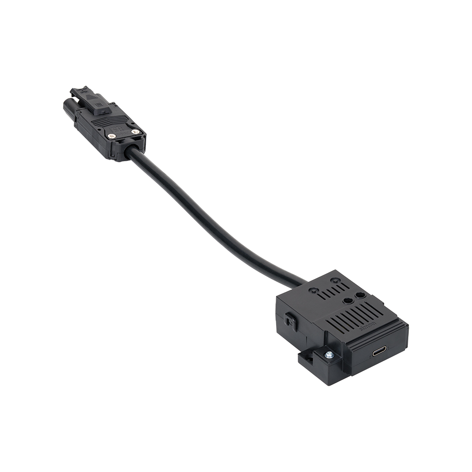 Kit Flash 90 consisting of schuko modular power socket, USB charger ...