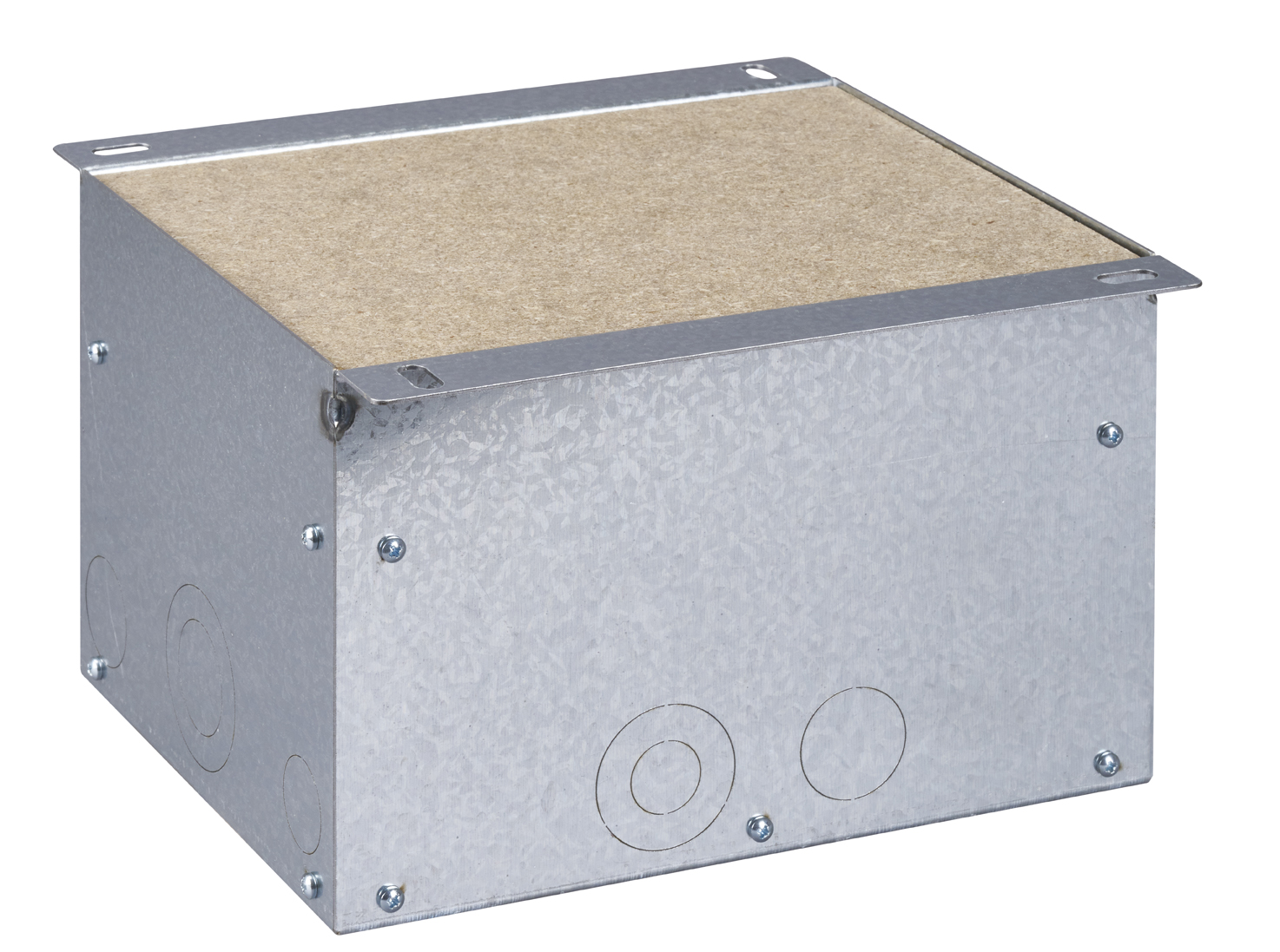 Metal screed for metallic floor boxes 2 double modules 500 Cima or 4 ...