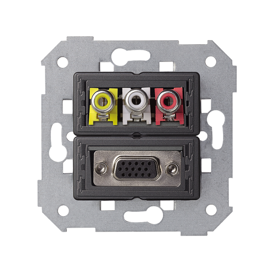Connector VGA HD15 + 3RCA | SIMON