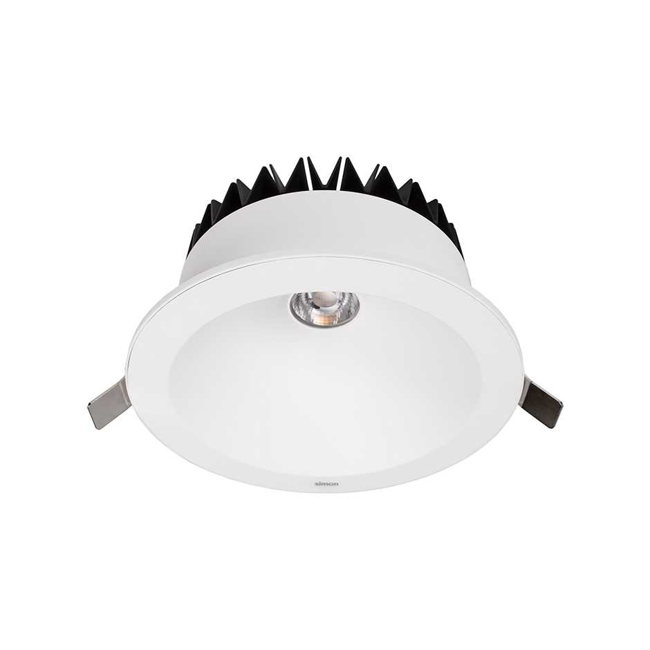 Downlight Simon 735.20 Blanc neutre Extensive 1-10V Blanc | SIMON