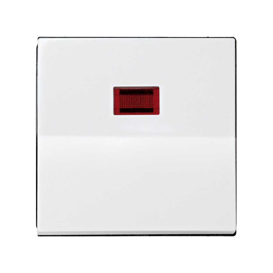 Single rocker for switches with pilot light white Simon 28 | SIMON