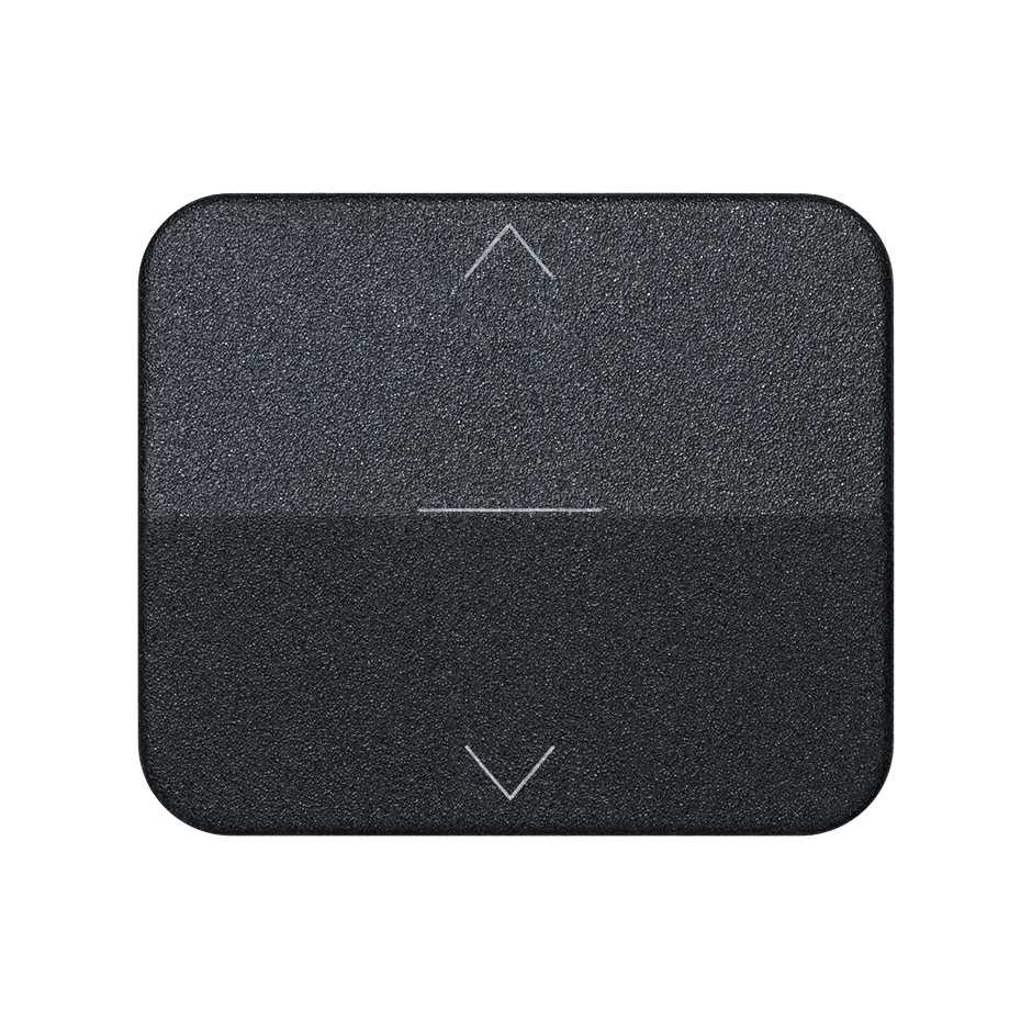 Single rocker for blinds mechanism with 3 positions (up, down and stop ...