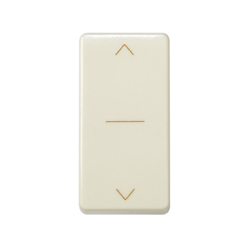 Switch for blinds 10A 250V~ for half element with 3 positions: up, down ...