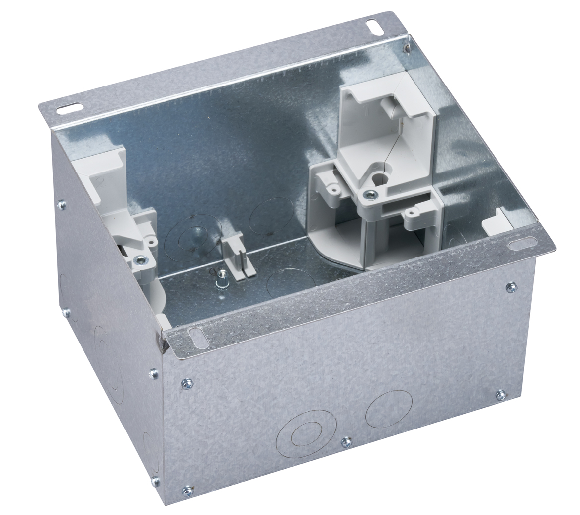 Metal screed for metallic floor boxes 2 double modules 500 Cima or 4 ...