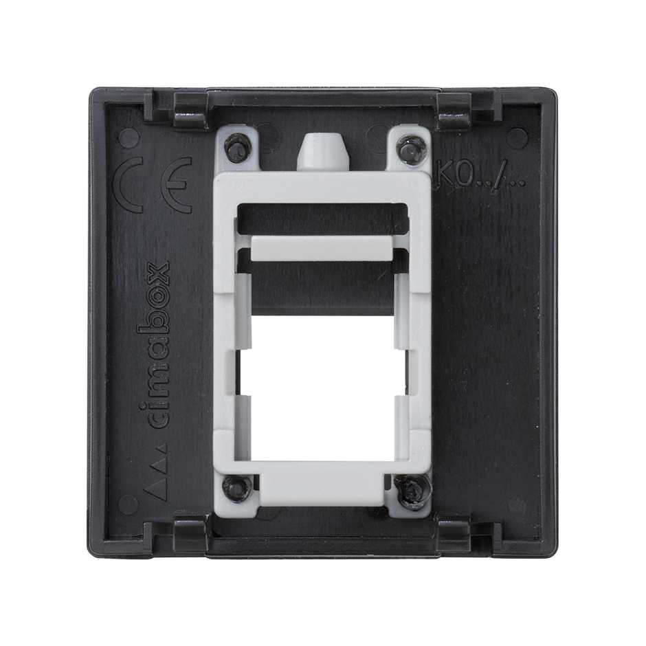 Voice and data flat plate for 1 element without dust cover for 1 Infra+ ...