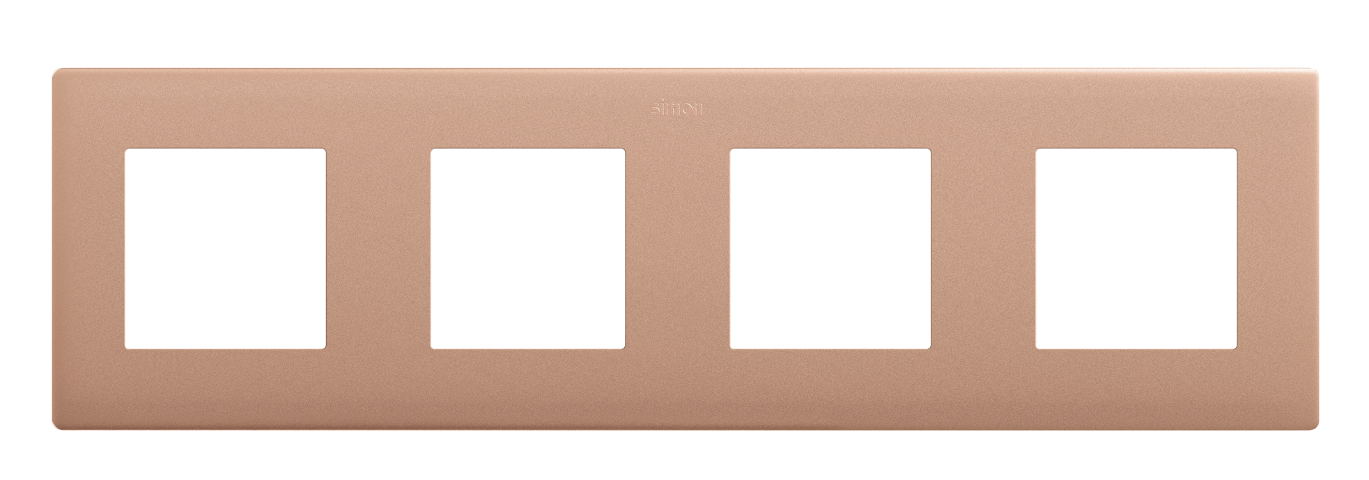Frame for 4 elements copper Simon 270 | SIMON