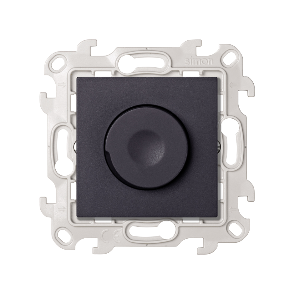 Dimmer switch 500W - 230V~ with screw connection graphite Simon 24 ...