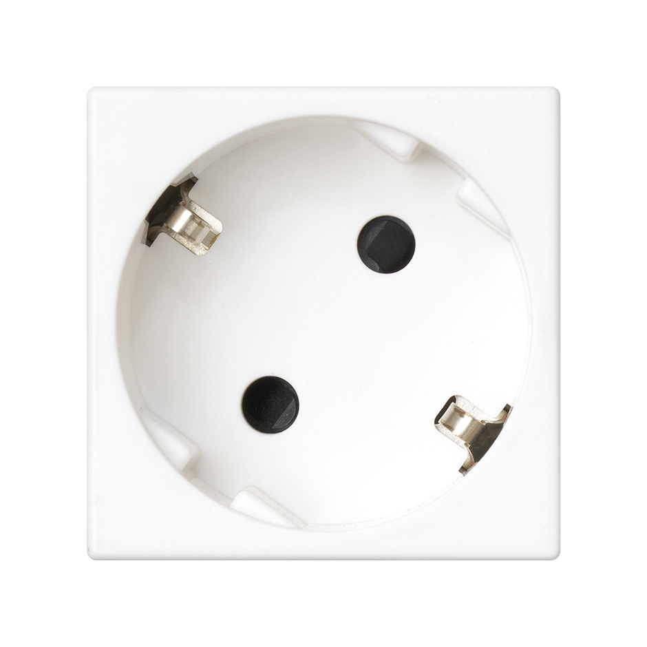 Schuko socket outlet 16A 250V~ with safety device and screw terminal ...