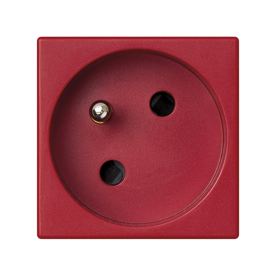 French socket outlet 16A 250V with safety device and quick terminal ...