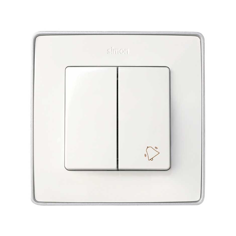 Set of 1 switch 10AX 250V~ and 1 push-button switch 10A 250V~ with fast ...