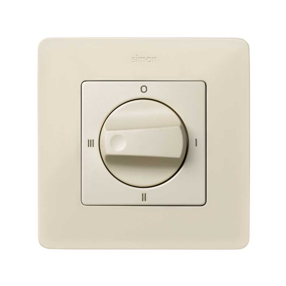 Cover for 2-way rotary switch with 4 positions and 0-I-II-III symbol ...