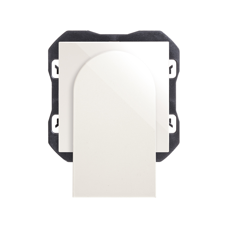 Duplex fibre optic socket outlet white Simon 270 | SIMON