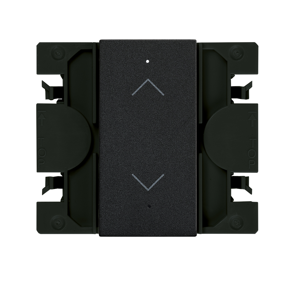 Simon iO master blinds switch with slender rocker matt black Simon 270 ...