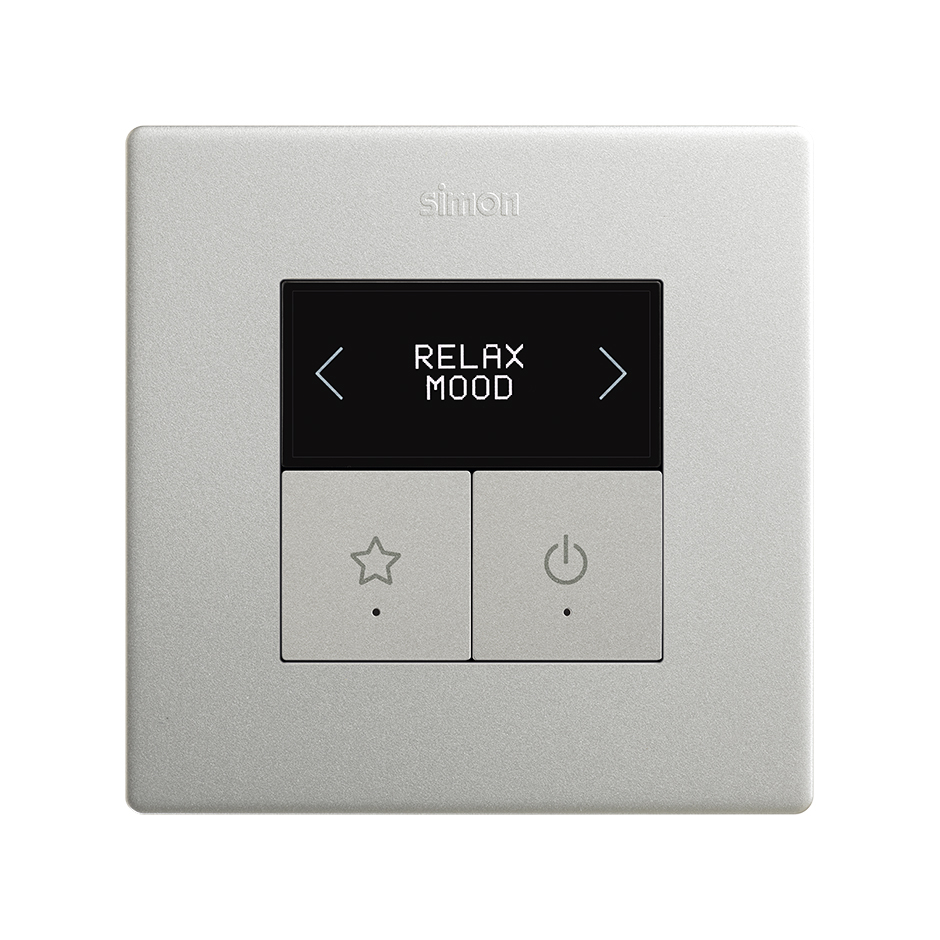 iO Multimaster keypad 6 experiences aluminium Simon 270 | SIMON